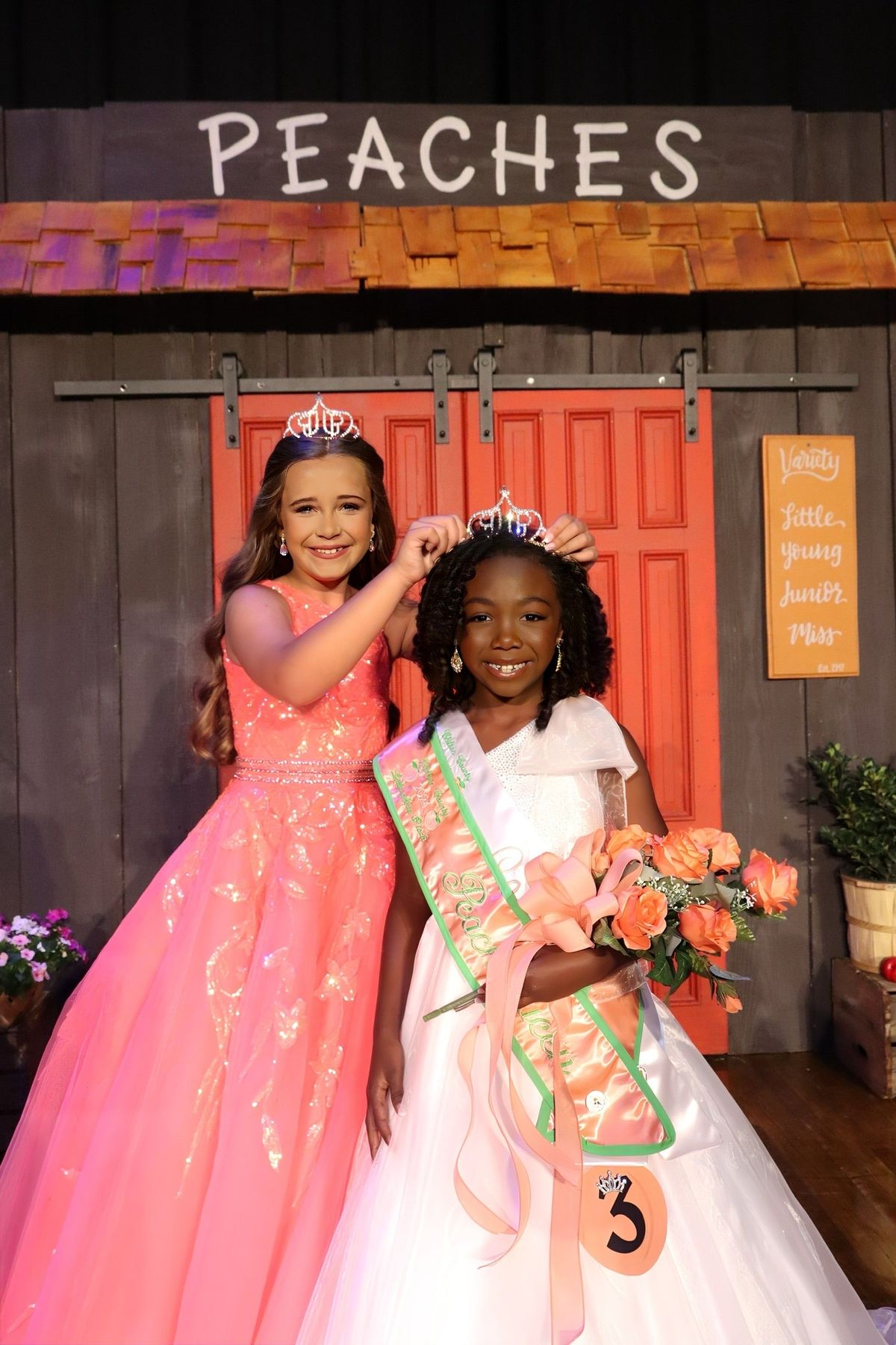Bradley wins Little Miss Peach crown