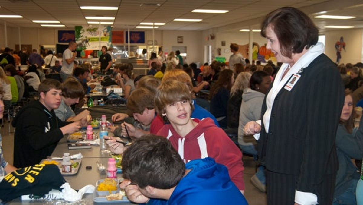 New principal filled with school pride