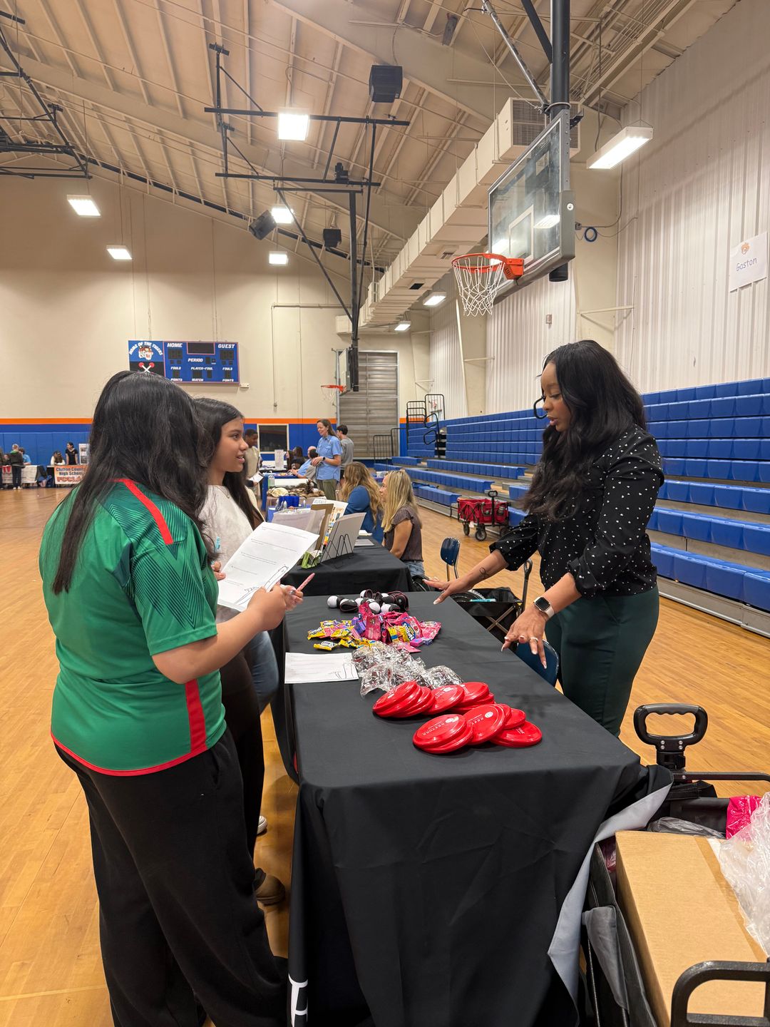 Clanton Middle hosts first College & Career Fair for student...