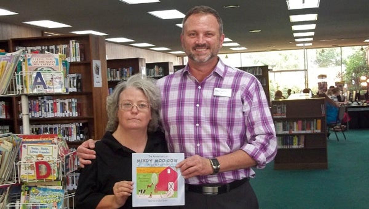Local author releases children's book, donates copy to library