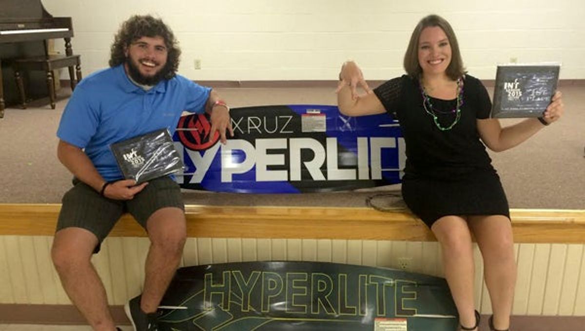 Pair of wake boarders bring home titles