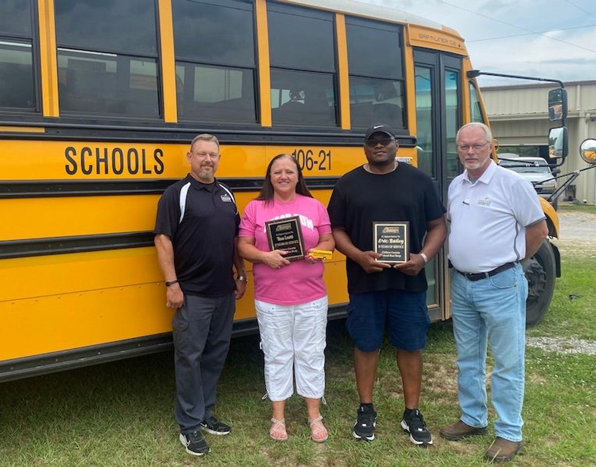 Four CCS bus drivers make final routes in Chilton