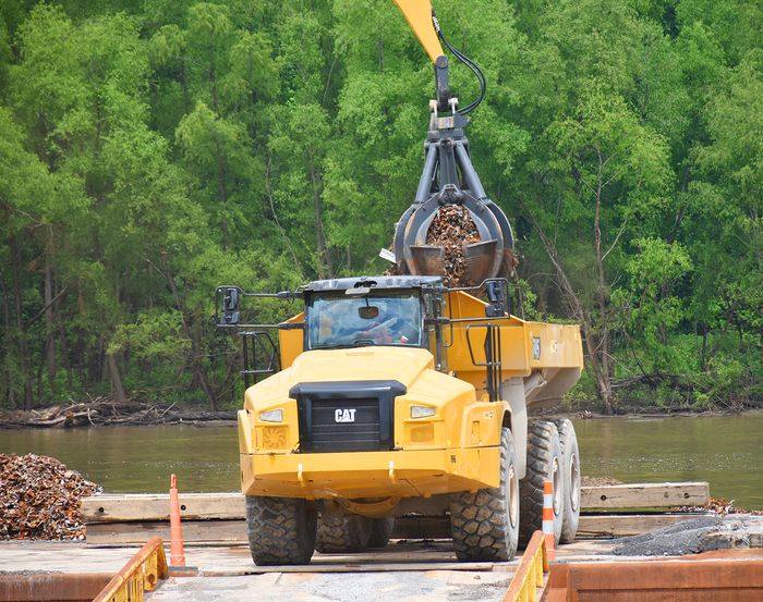 Hybar receives first load of scrap