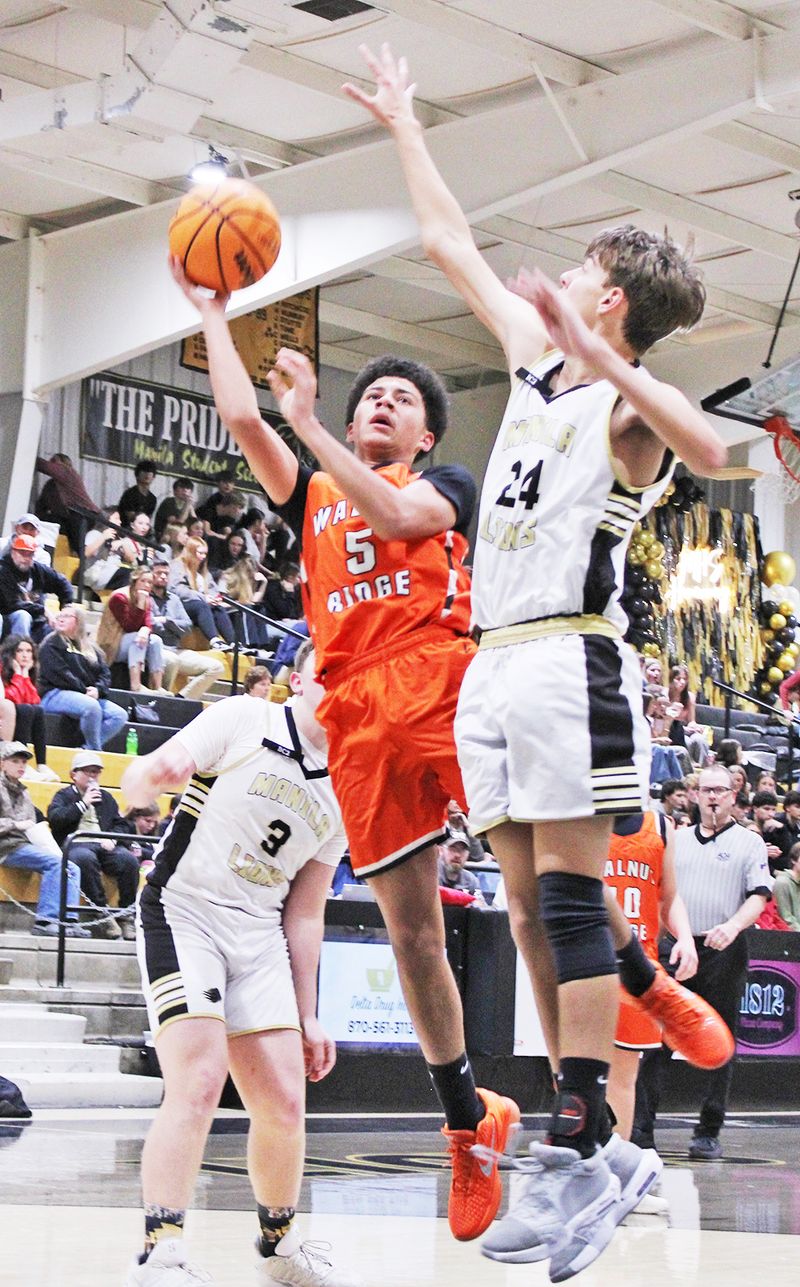 Manila Junior boys blow out Walnut Ridge, 45-20