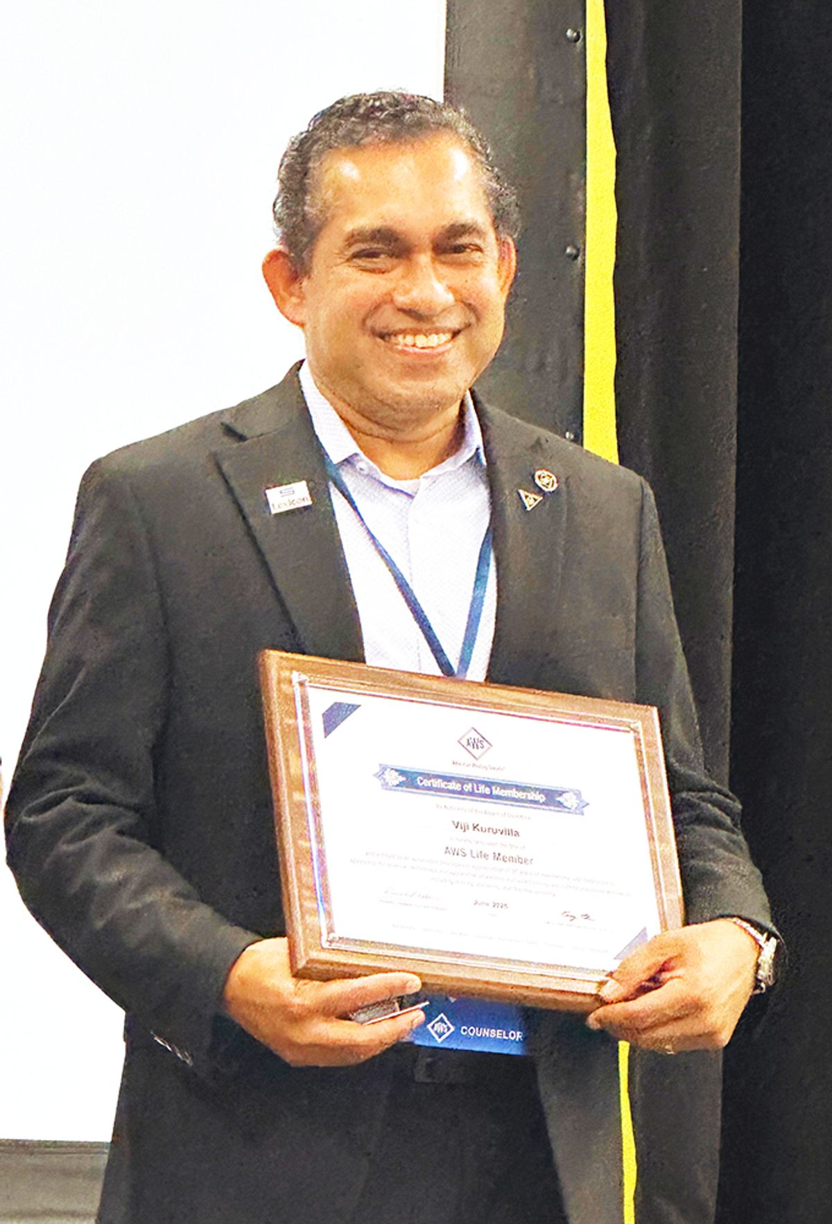 Lexicon Vice President Viji Kuruvilla recognized