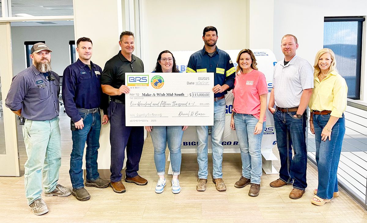 BRS presents $115,000 to Make-A-Wish