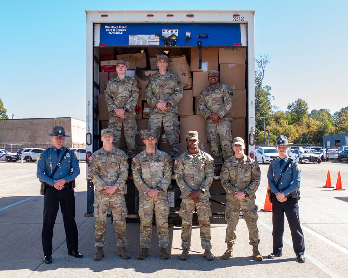 ASP, National Guard partner to securely transport medication...