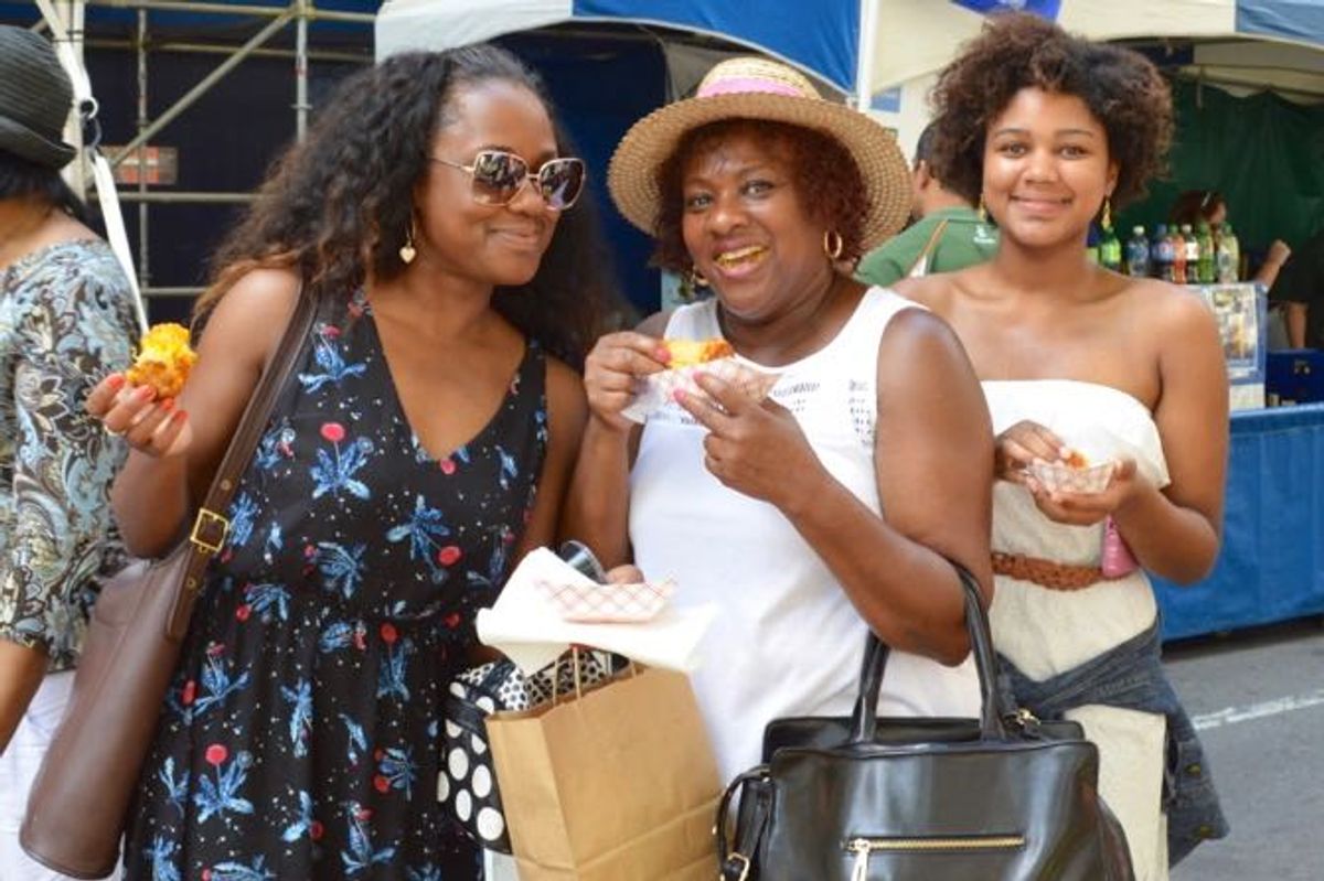 Scene at Taste of Charlotte