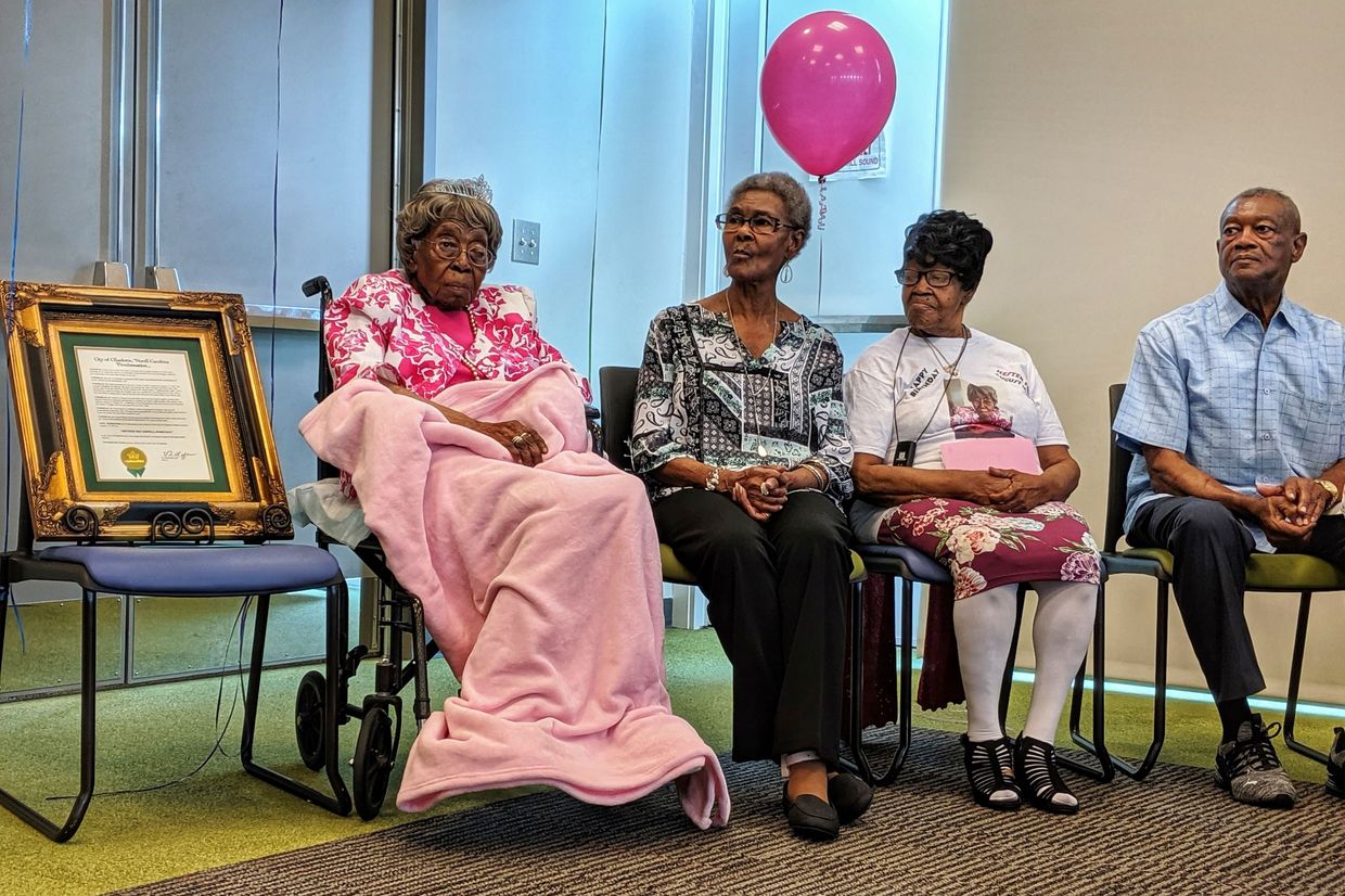 Hester Ford of Charlotte now listed as oldest American