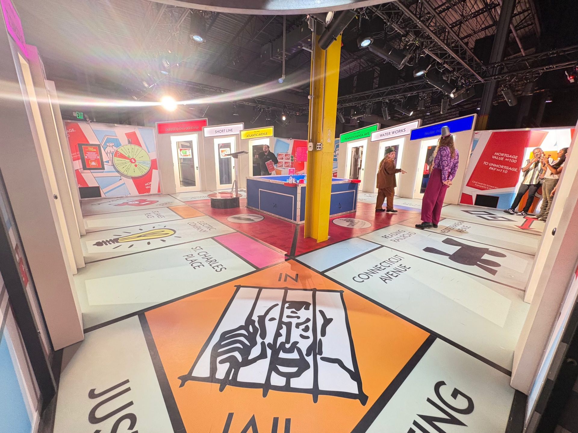 Giant dice, skill games and nostalgia at Monopoly Lifesized ...
