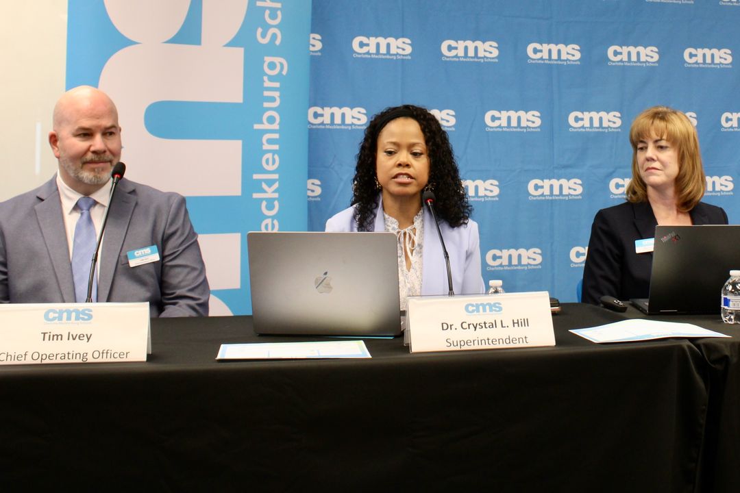 CMS Superintendent Crystal Hill says she was not told why sh...