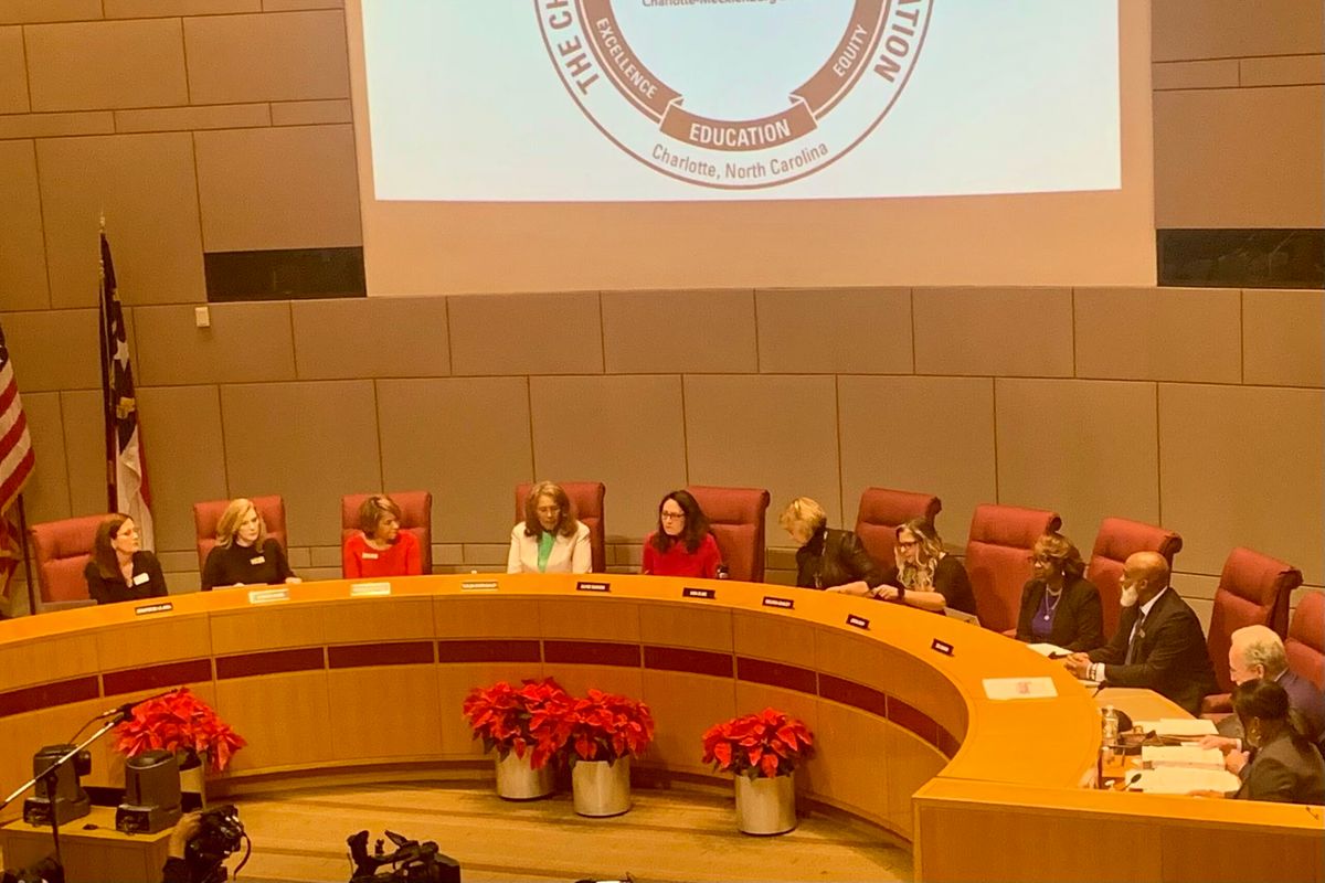 CMS board swears in five new members