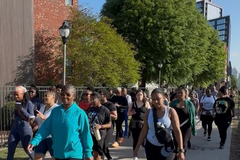 Inside Morning Miles with Jo, a Charlotte walking club
