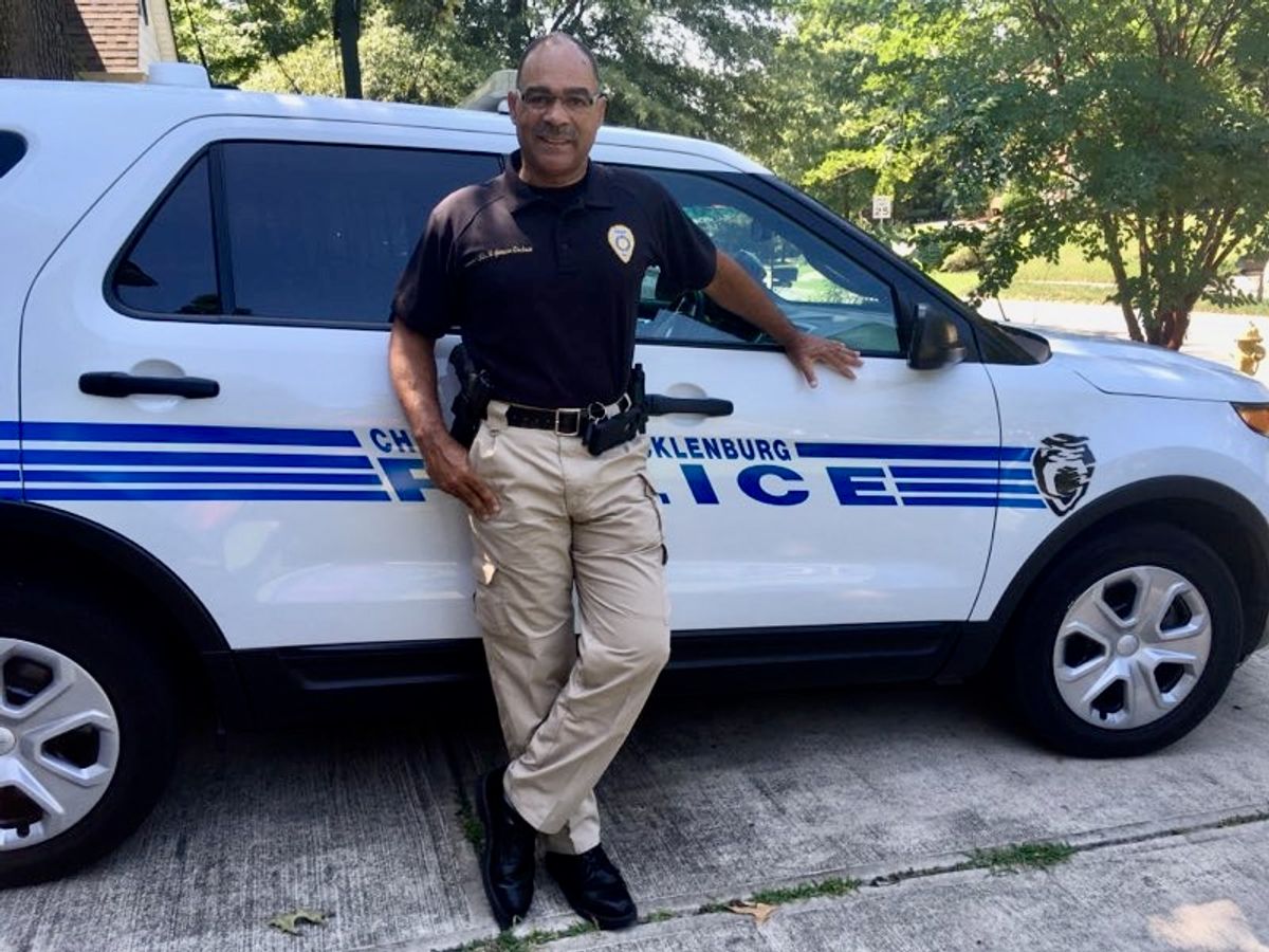 Spencer Cochran, a leader in CMPD's Metro Division, is headi...