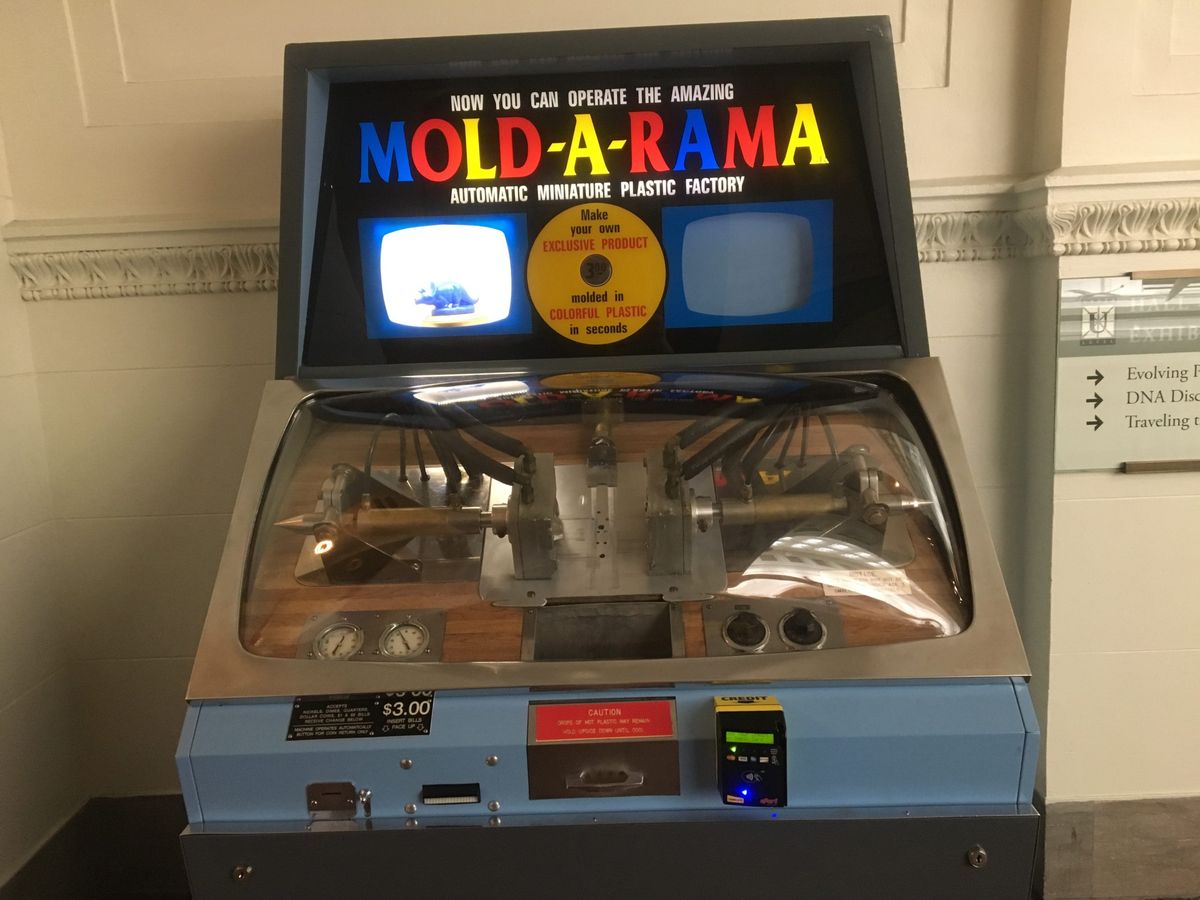 Mold-A-Rama Figurines For Sale to Help Shuttered Zoos and Museums