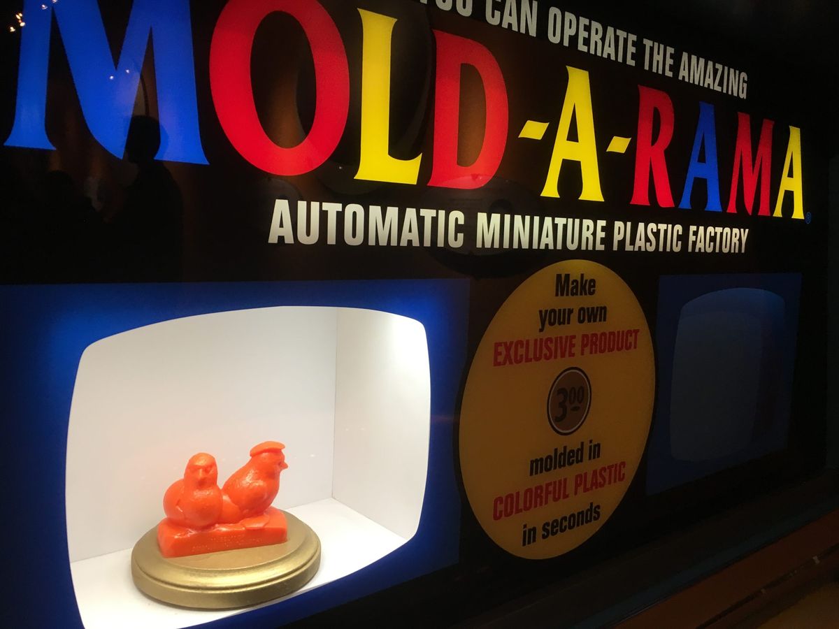 Where to Find a Mold-A-Rama Machine in Chicagoland
