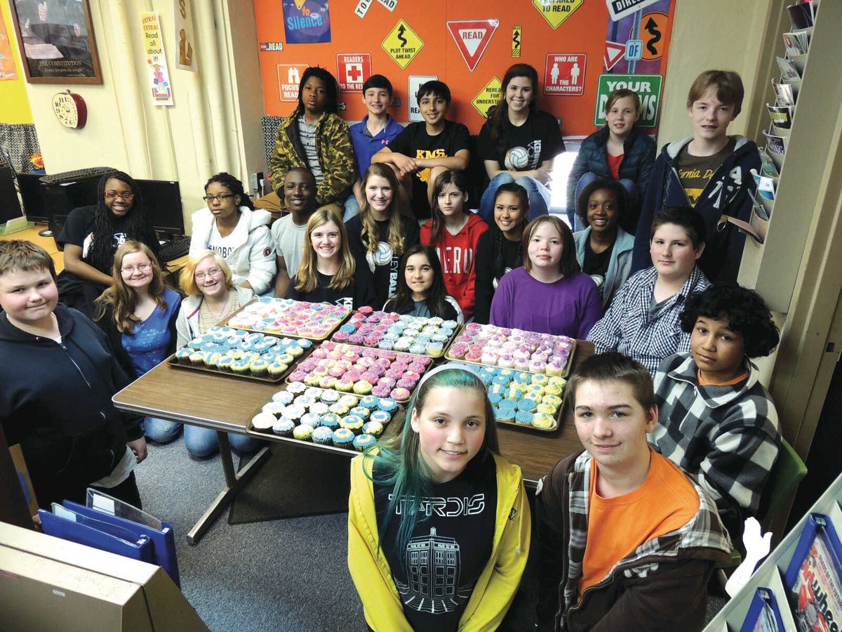 KMS Green Club students reach goal