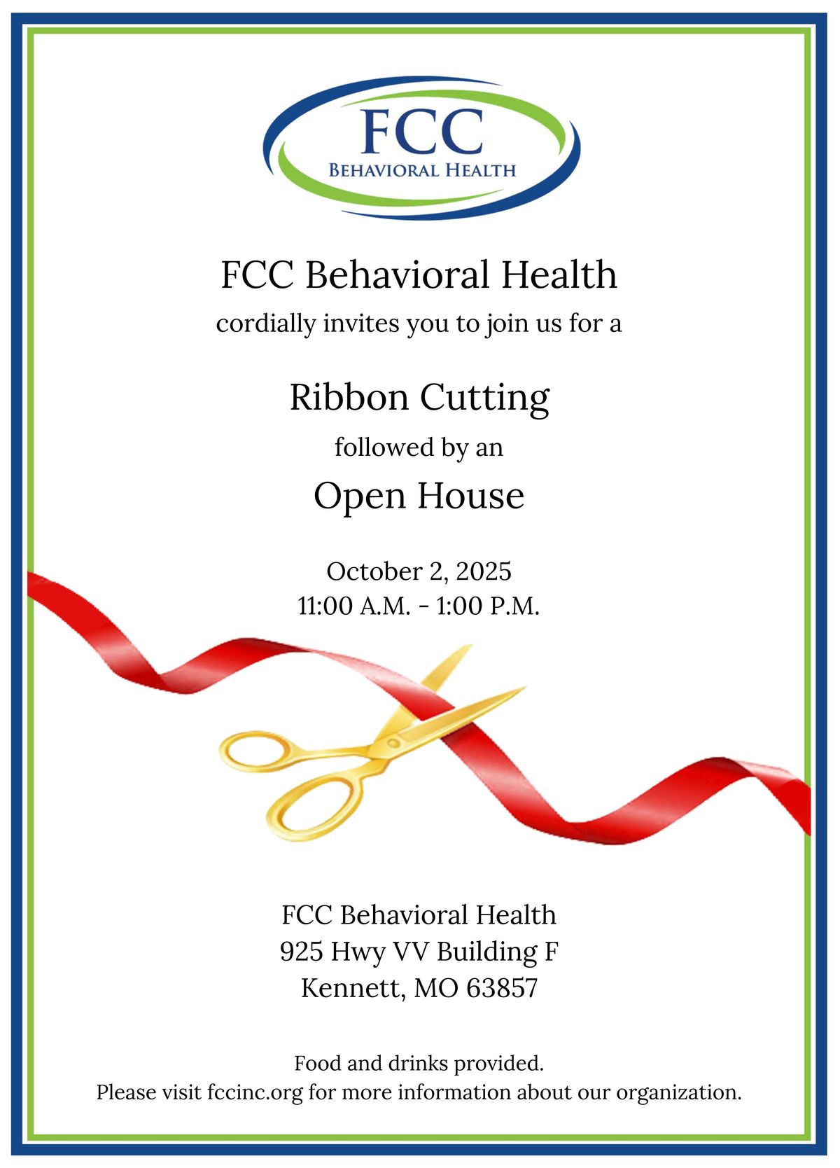 FCC Behavioral Health hosts ribbon cutting and open house
