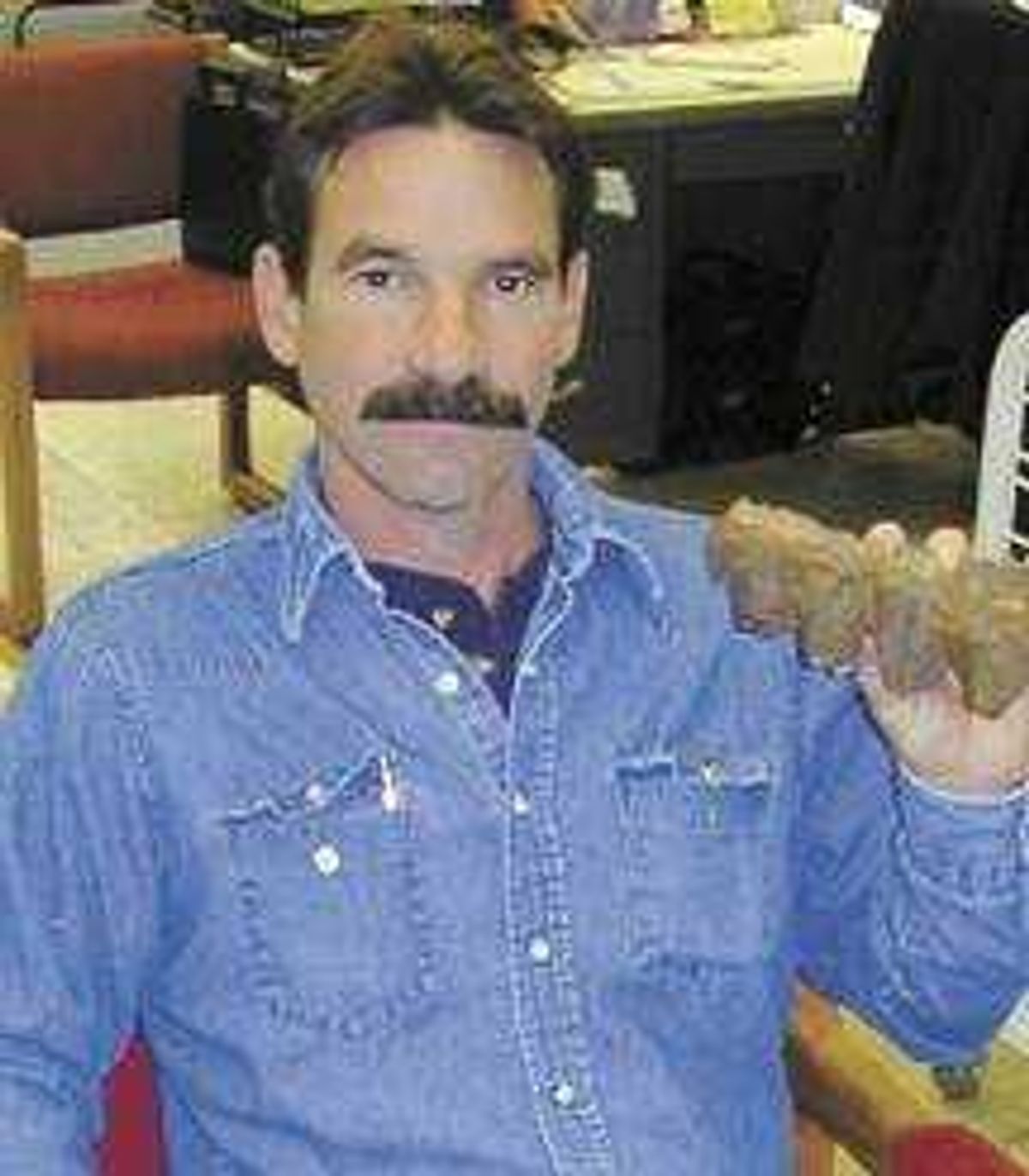 Local man, dog finds fossilized mastadon tooth
