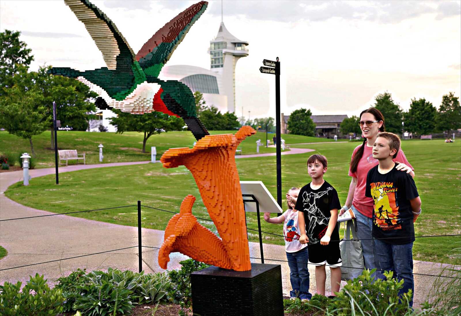 A summer of inspiration with LEGO® Bricks begins at Discovery Park of...