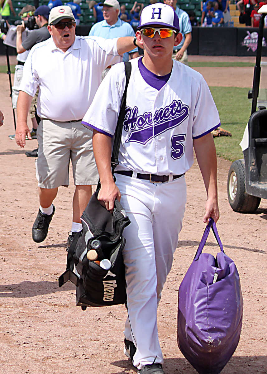Holcomb baseball team's state semifinal vs. Hartville