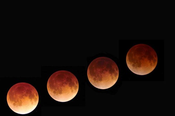 Blood Moon phases