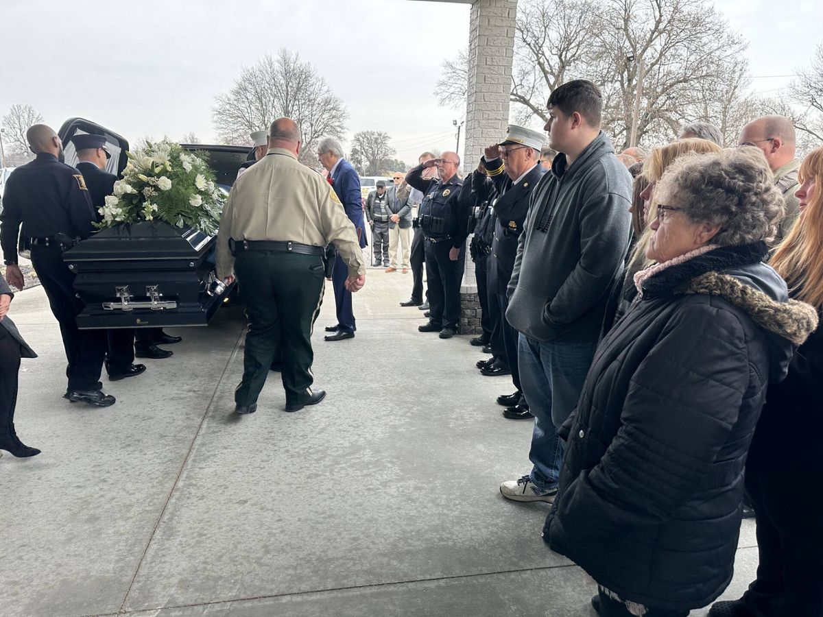 Officer Mark Anthony Goddard laid to rest