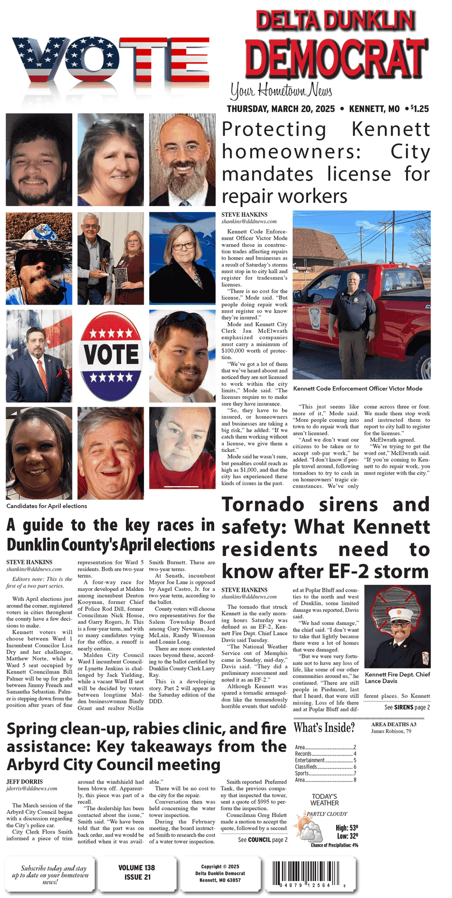 The latest E-Edition News, Stories, and Articles | Delta Dunklin Democrat.