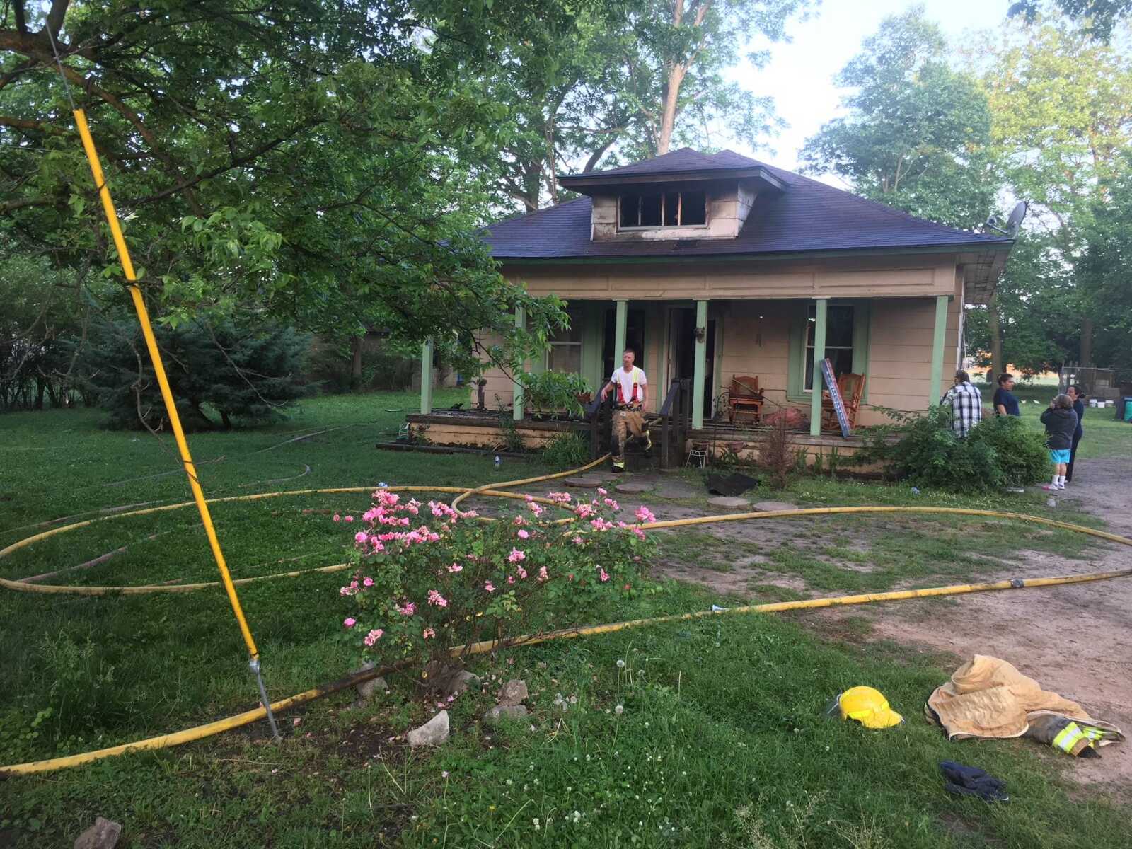 Senath Fire Department battles early Saturday morning fire