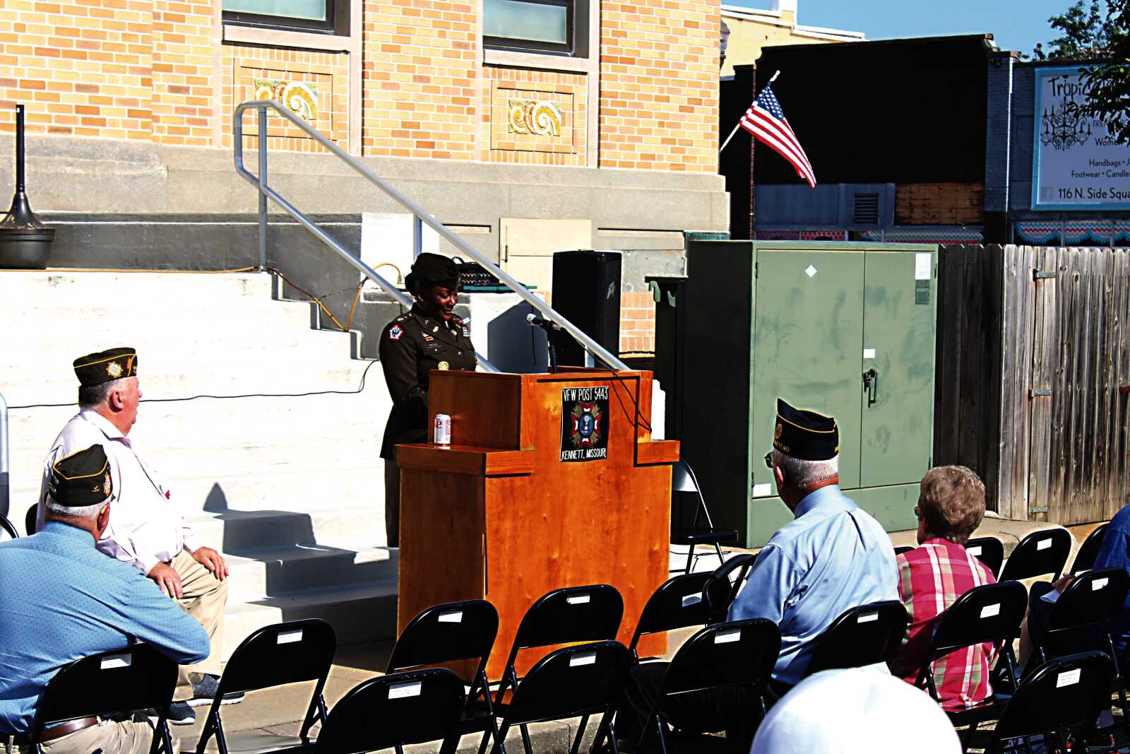 Memorial Day Ceremony held on Square