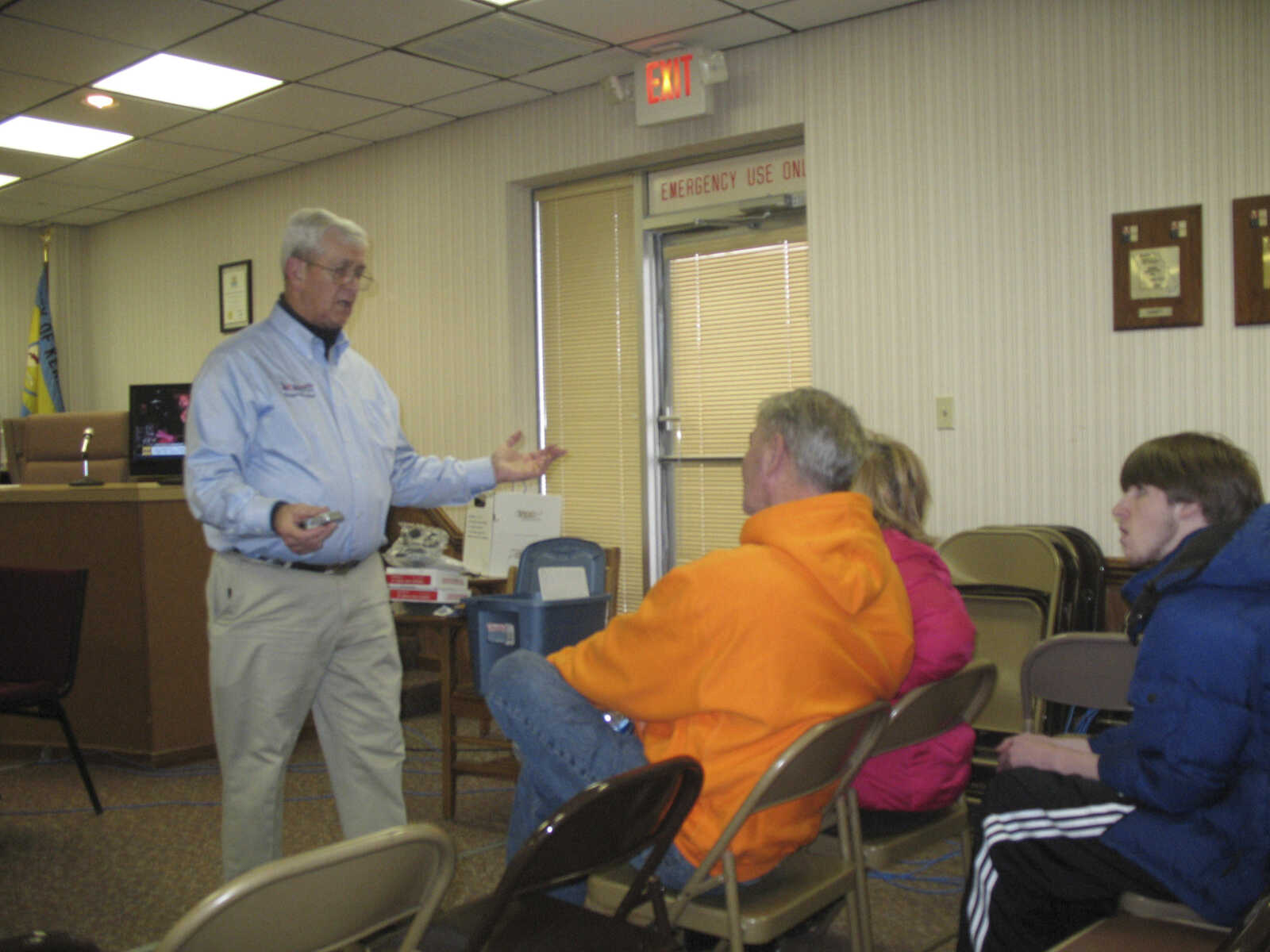 A Mayoral Address: Mayor Wheeler addresses concerned citizens