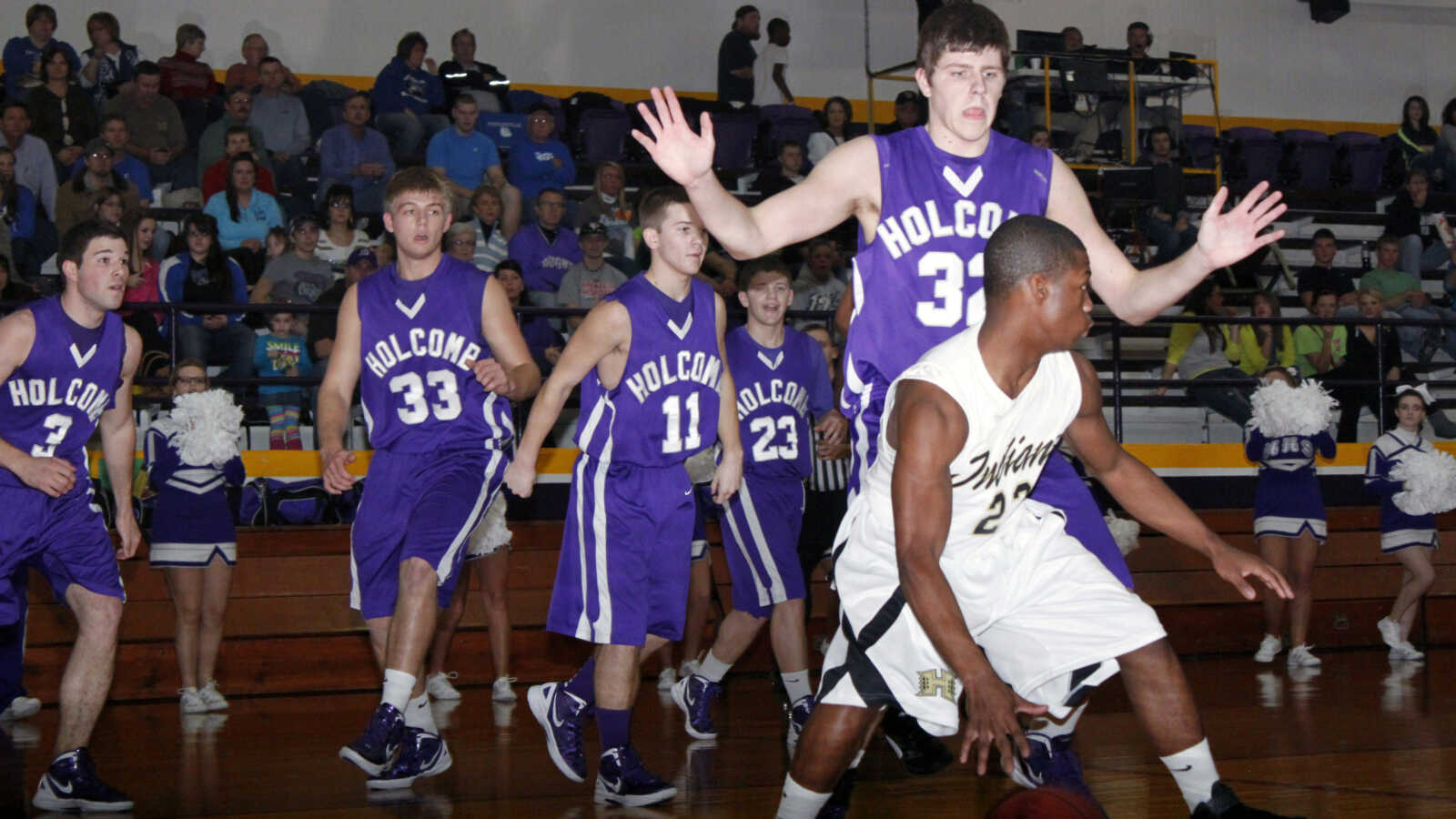 Holcomb advances to fifth-place final with 50-44 win against Hayti, im...