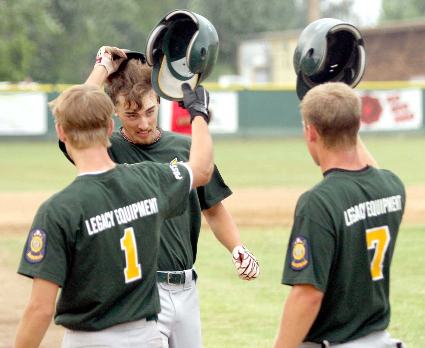 Dunklin County's Dustin Spencer slams Sikeston