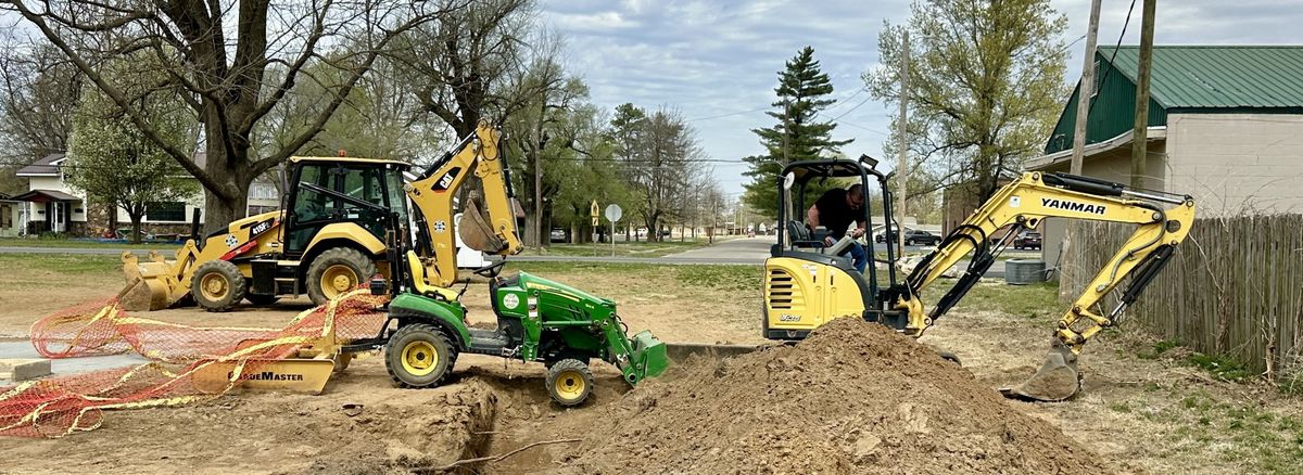 Malden's new splash pad takes shape as construction progresses at Fris...