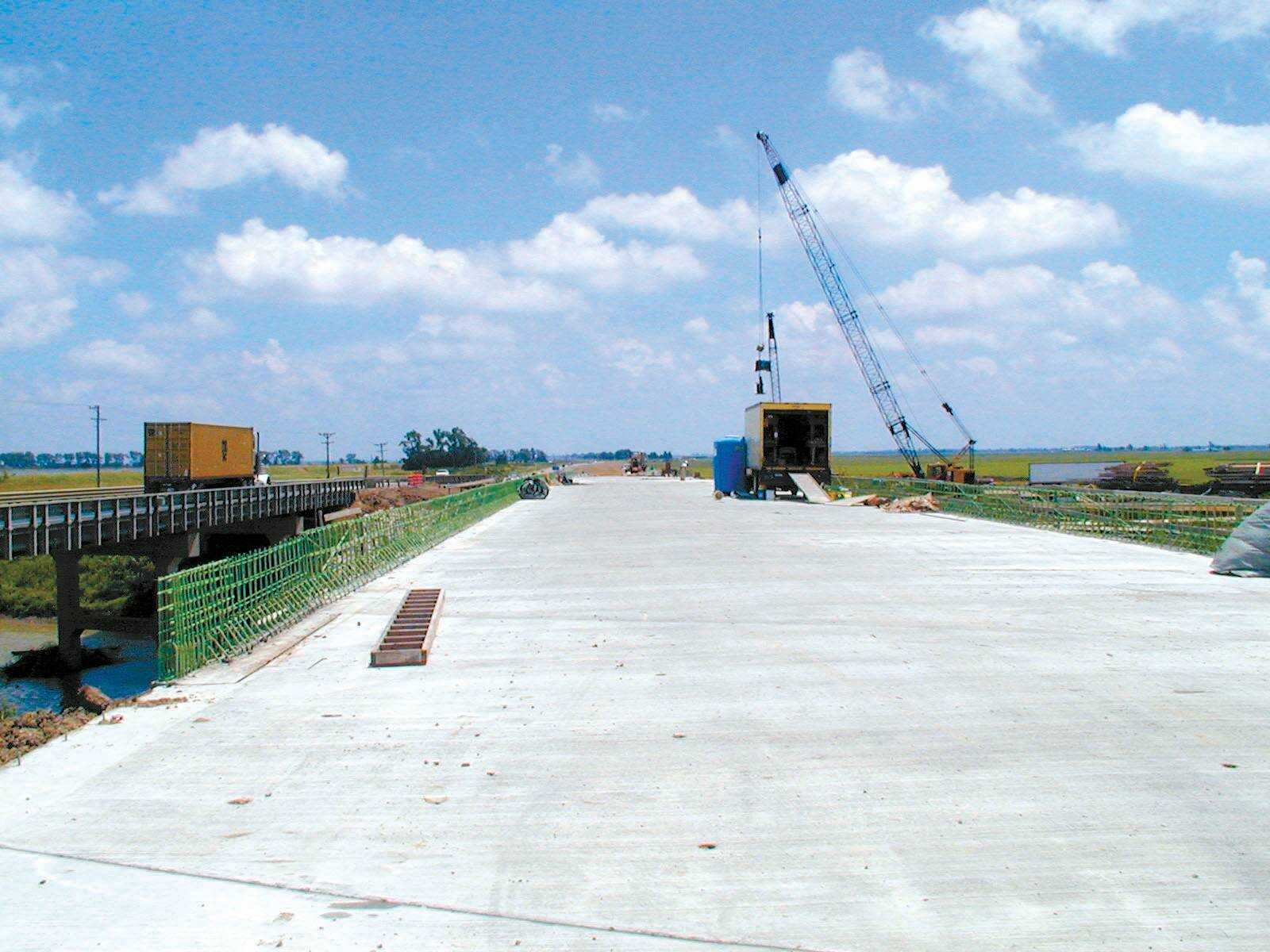 Floodway bridge project ahead of schedule