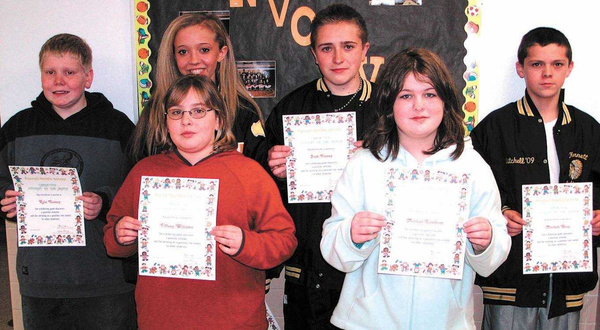 KMS Recognizes Character Students of the Month