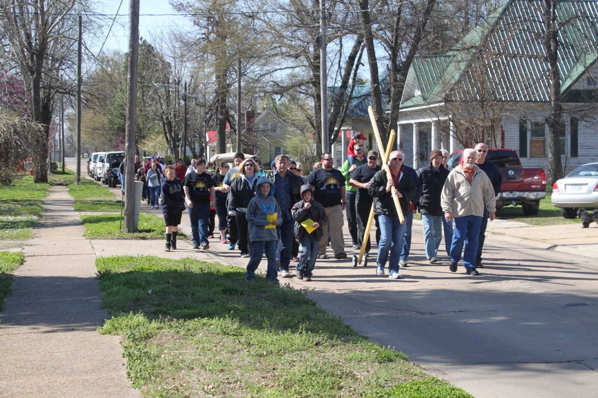 Annual Cross Walk held