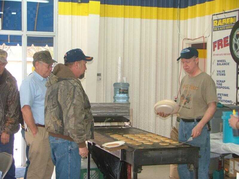 Raben Tire celebrates Customer Appreciation Day with pancake breakfast