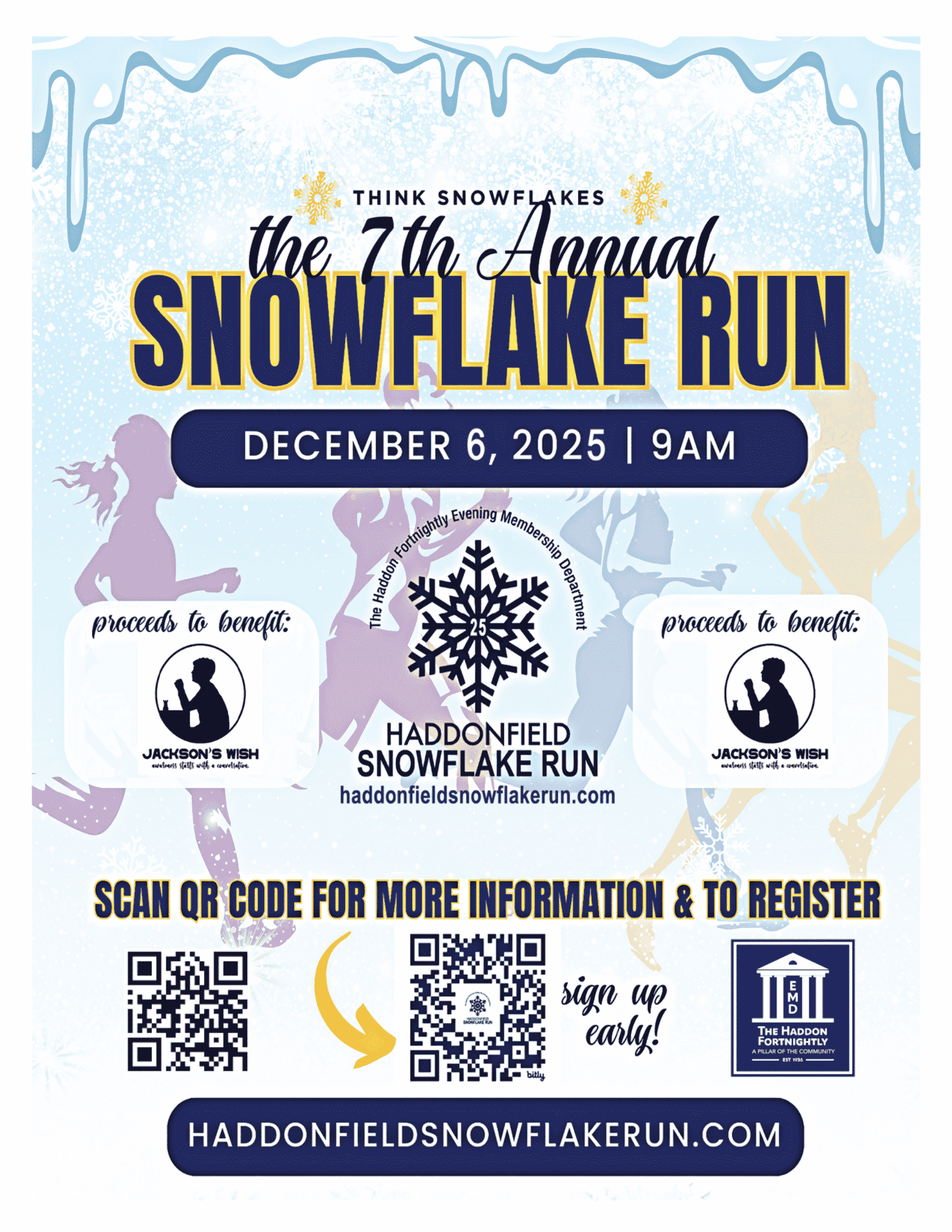 Haddonfield Snowflake Run