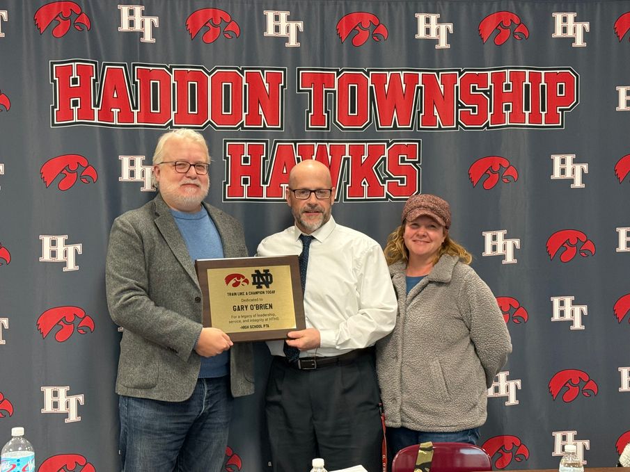 Haddon Township High School Honors Retiring Principal Gary O’Brien aft...
