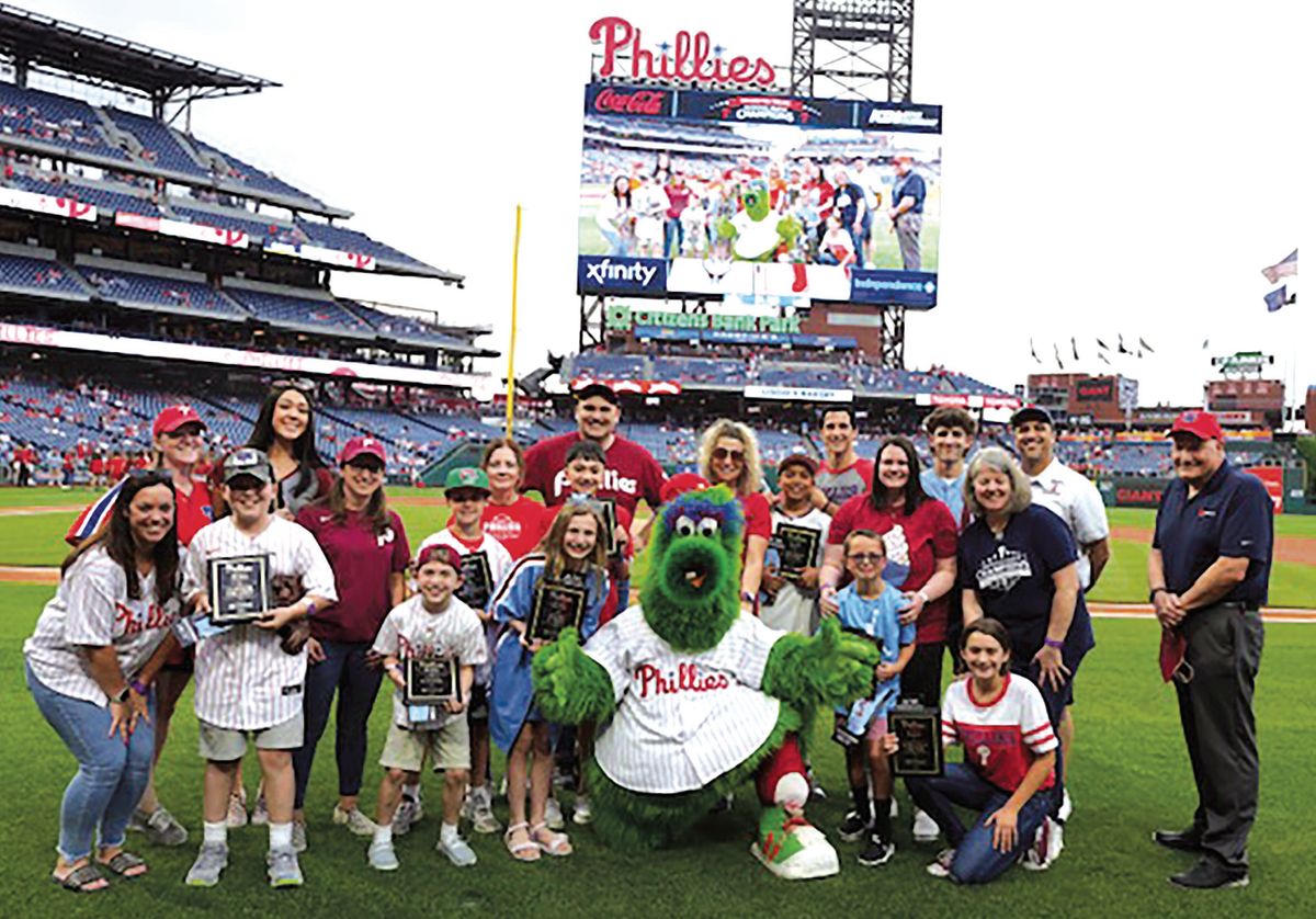 Glenview’s Connor Delaney Honored at Phillies Game