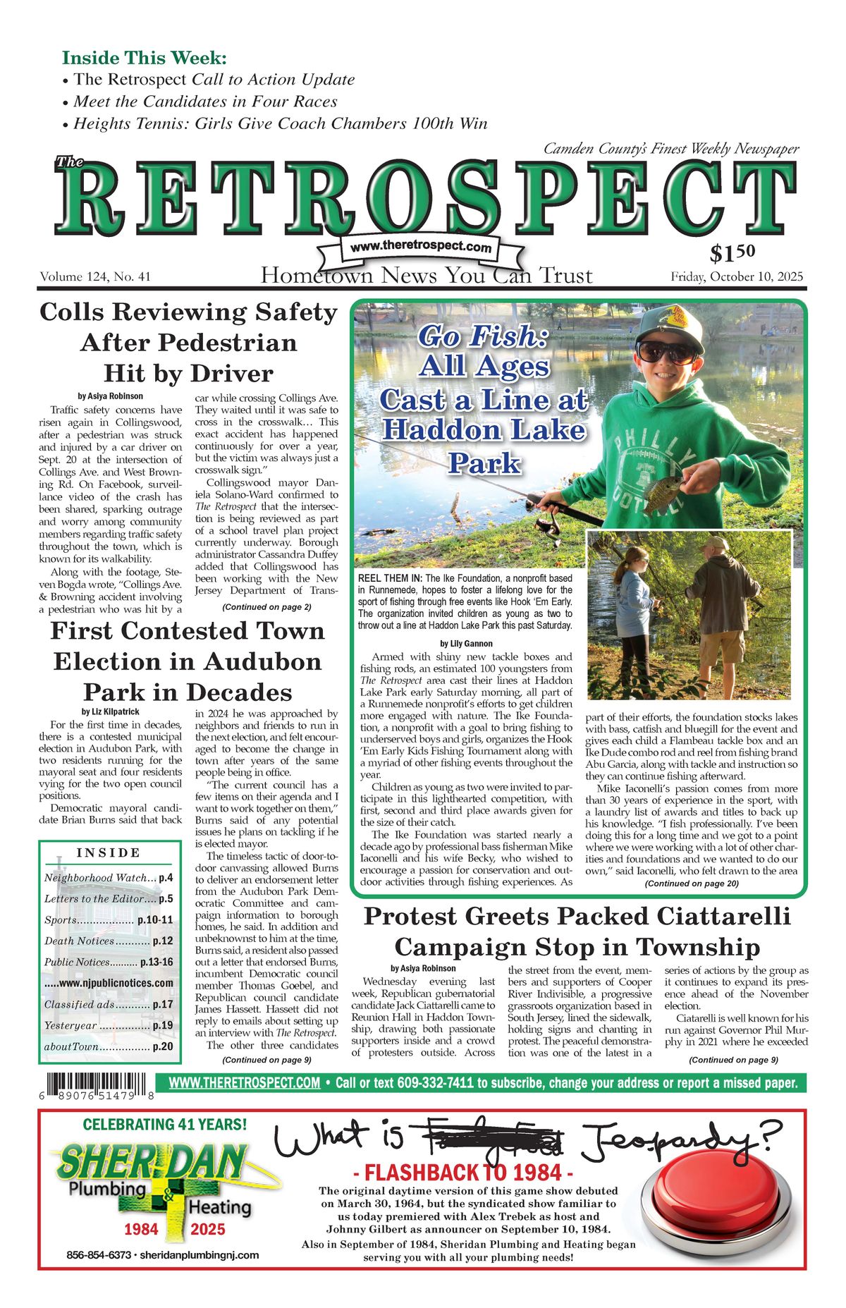 October 10, 2025, The Retrospect E-Edition