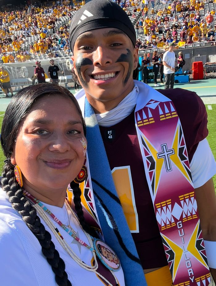 With deep Lapwai roots, Arizona State’s Xavier Guillory honors memory ...