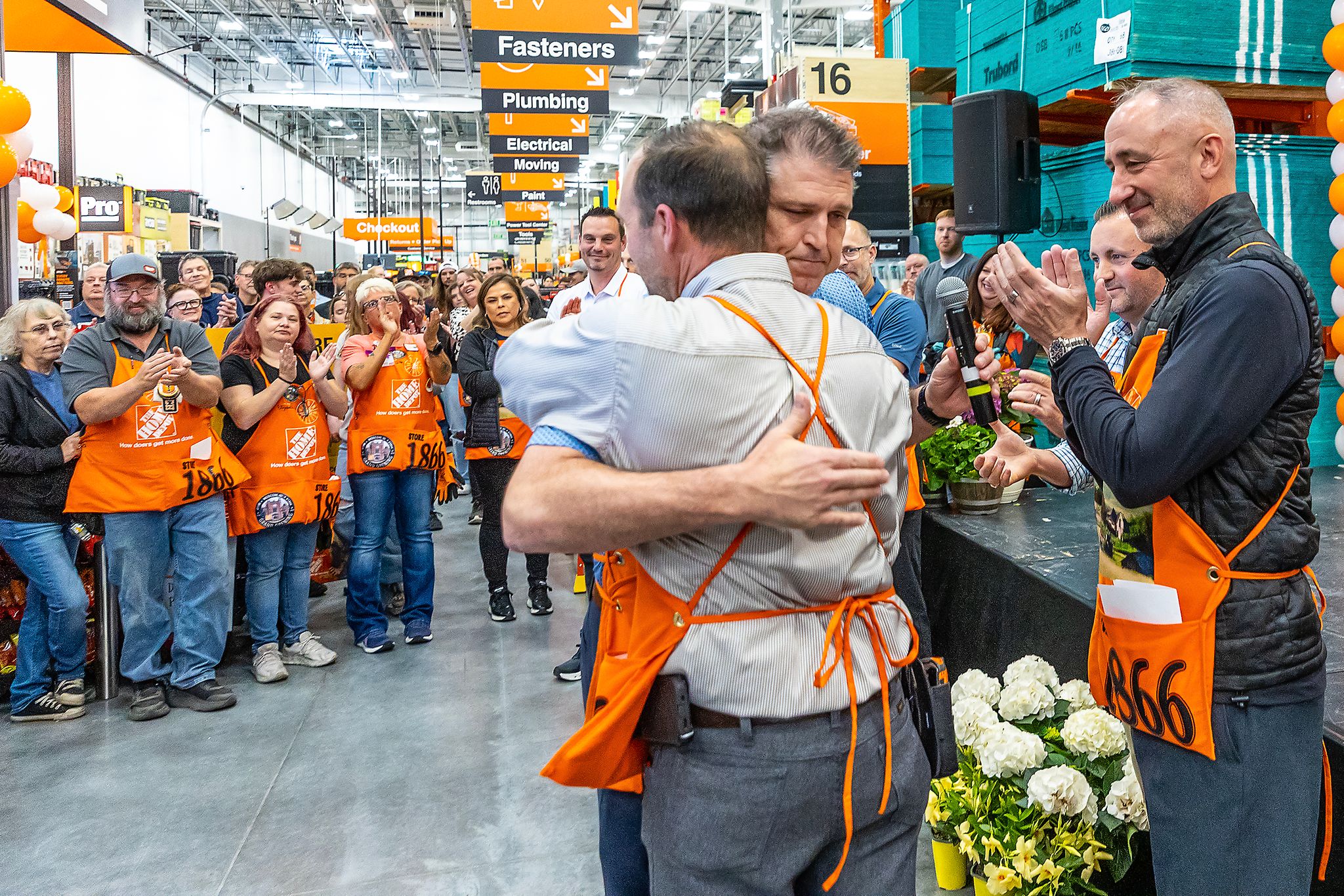 Home Depot ready to open