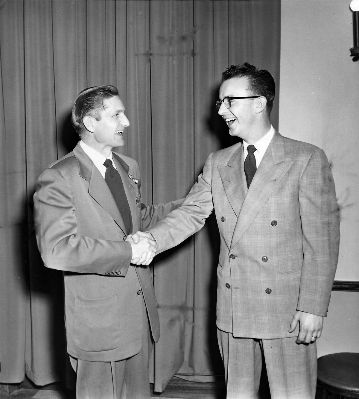 Blast from the Past / 1952: Good luck on Jaycee presidency