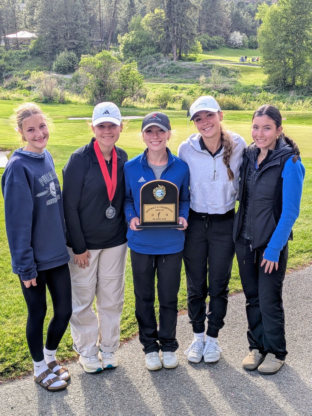 AREA ROUNDUP: Pullman powers to district titles in tennis, golf