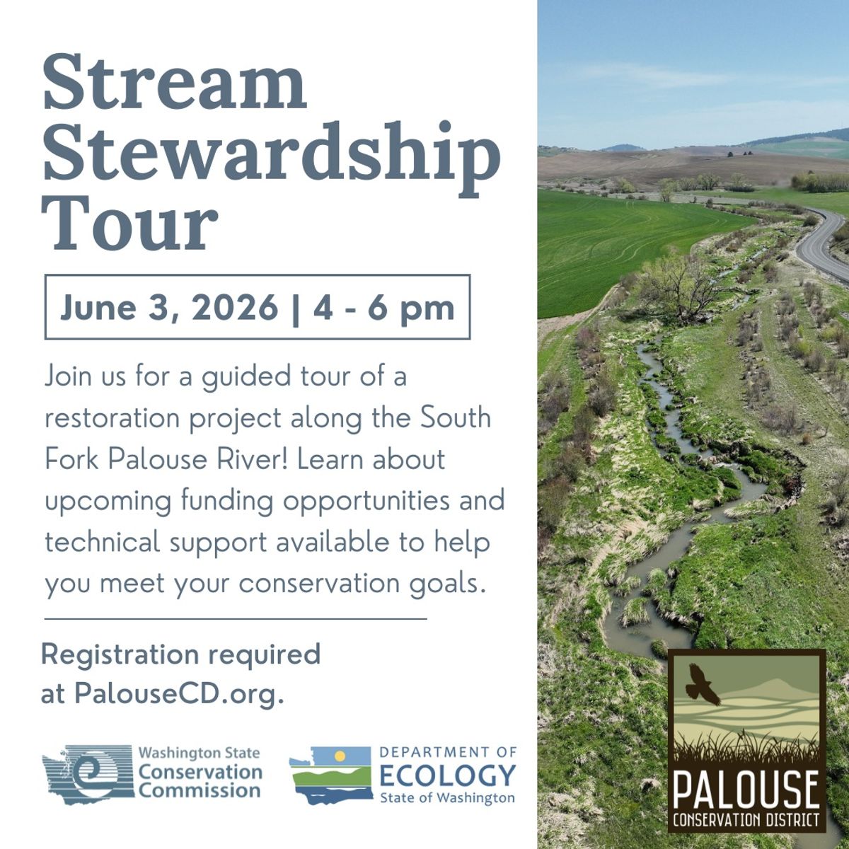 Palouse Conservation District hosts stream tour