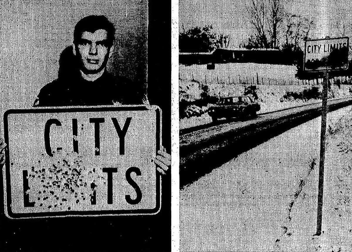 Vandals Destroy City Limit Signs In Orchards