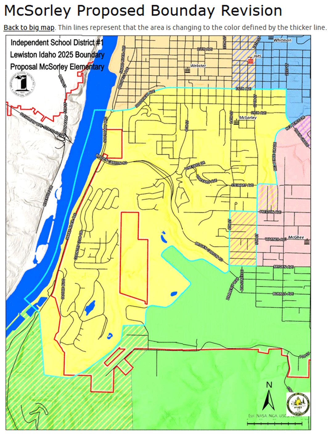 Lewiston population changes result in revised boundaries for city’s el...