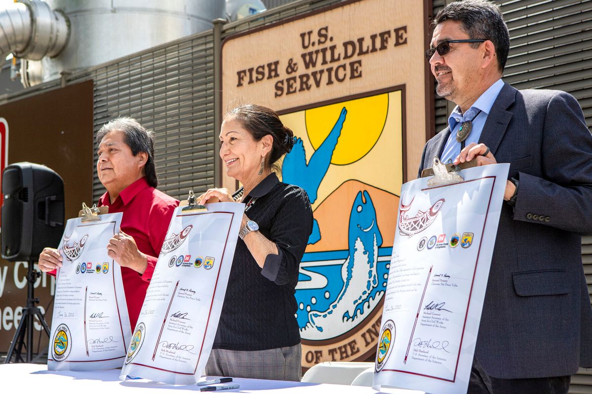 Nez Perce take over fish production at Dworshak
